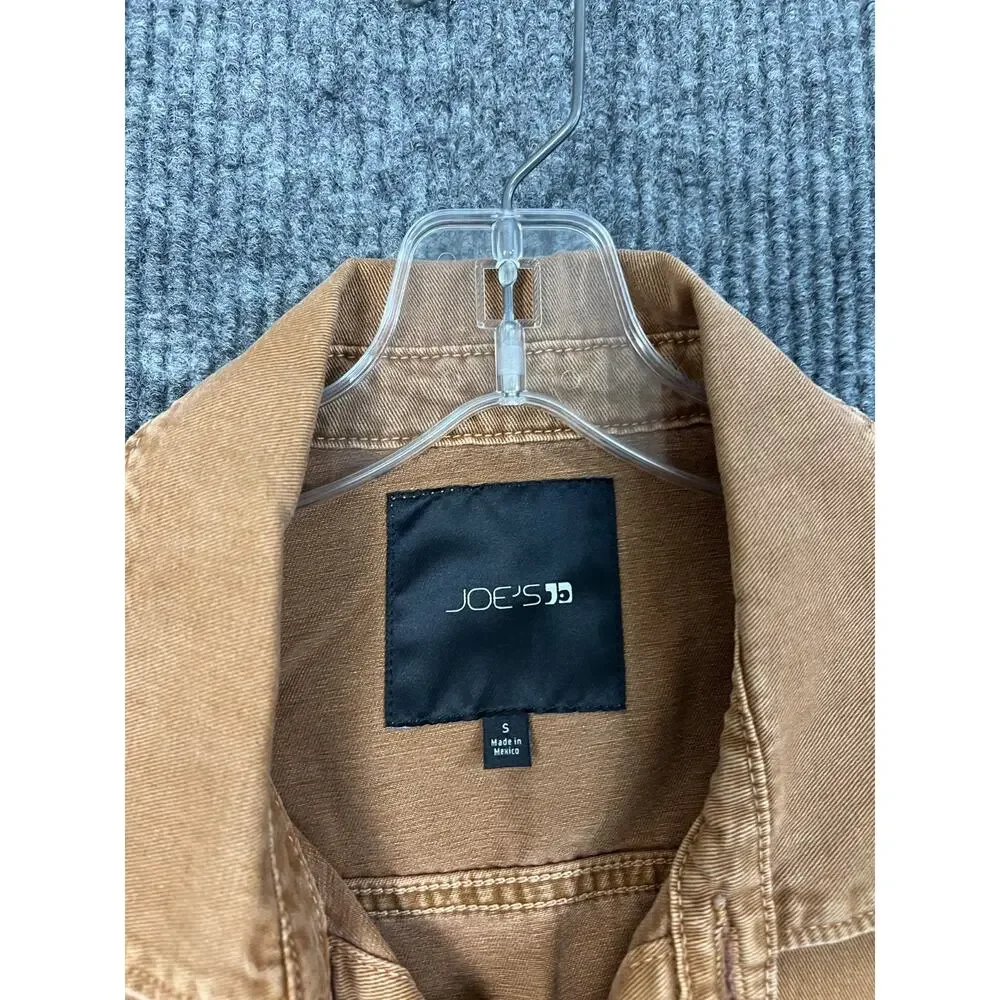 Joe's Jeans | Tops | Joes Shacket Womens Small Brown Button Up Ranch ...
